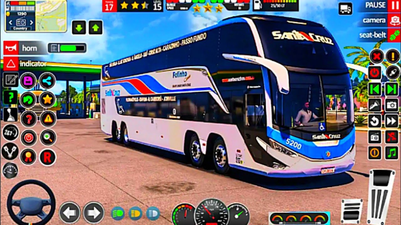 City Coach Bus Simulator Game 3D | Bus Wala Game Video | Android ...