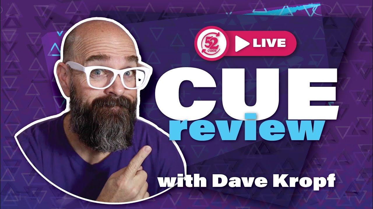 Cue Review – LIVE! - YouTube