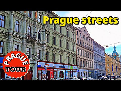 Not tourist Prague / Prague 5 - #Smíchov/Walking tour of Prague, Czech Republic.