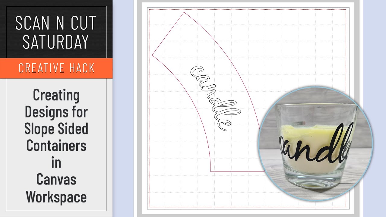 Creating Decals for Slope Sided Containers in Canvas Workspace - YouTube
