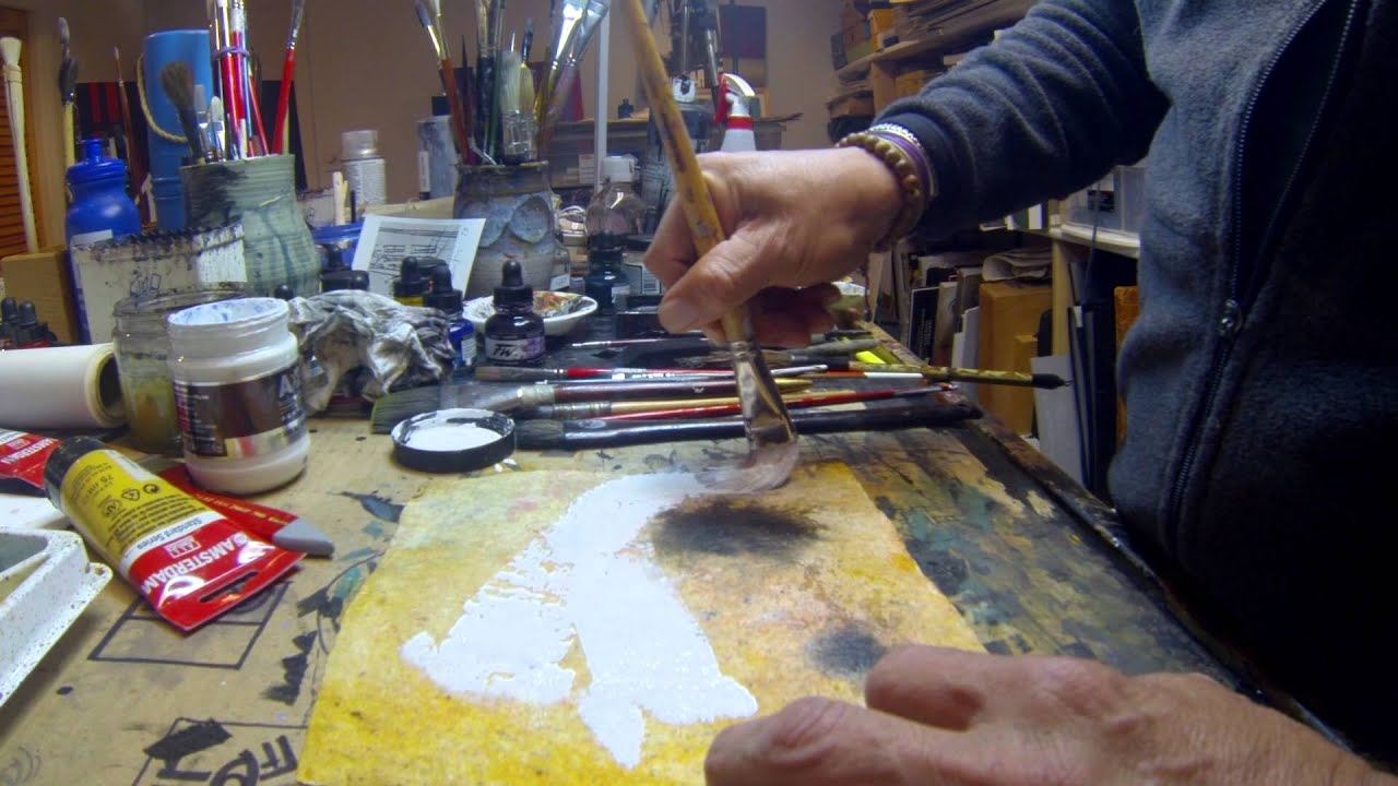 Open Studio Series # 3, Live painting by Victor Beltran - YouTube