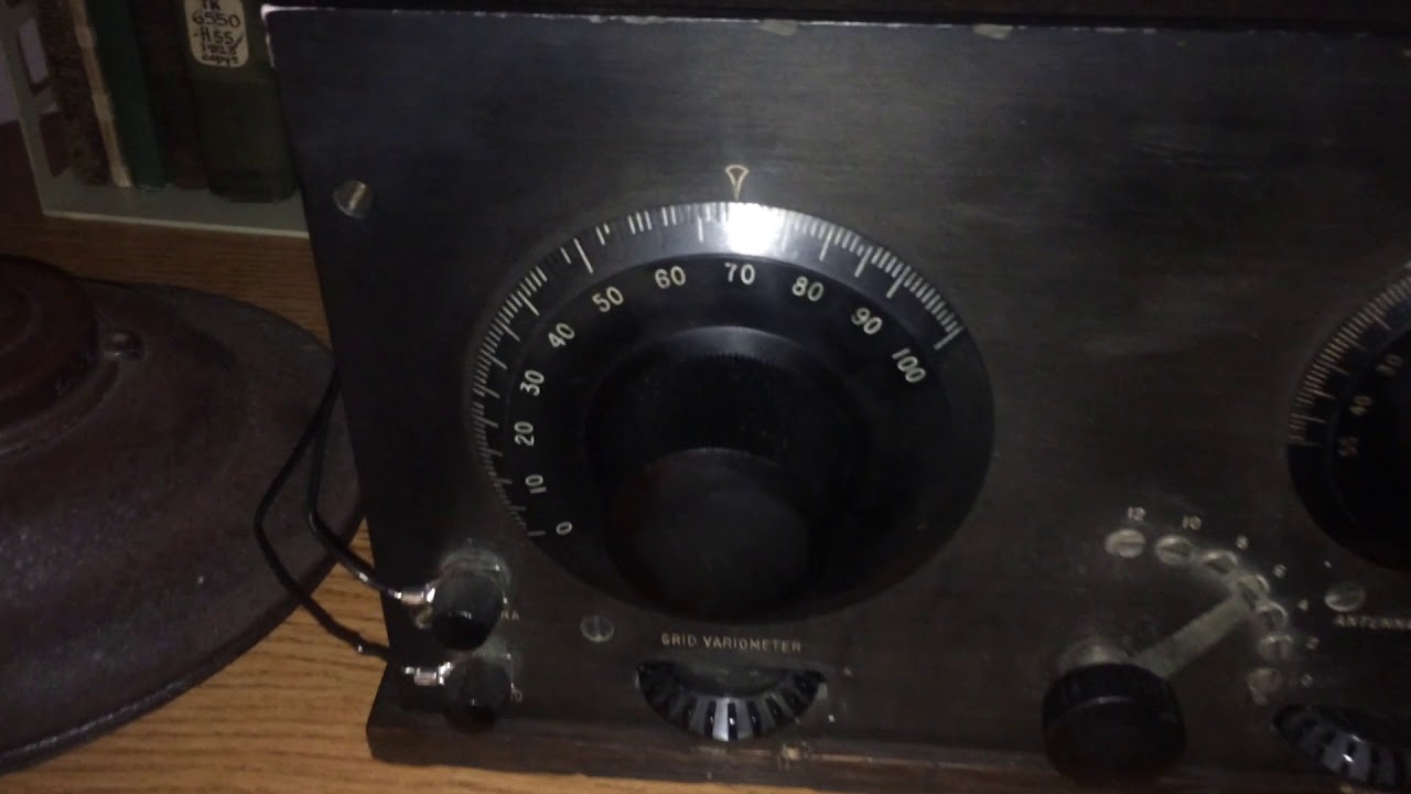 Long Wave Beacon, Heard on a 1921 Long Wave Radio Beacon, Grebe - CR-8 ...