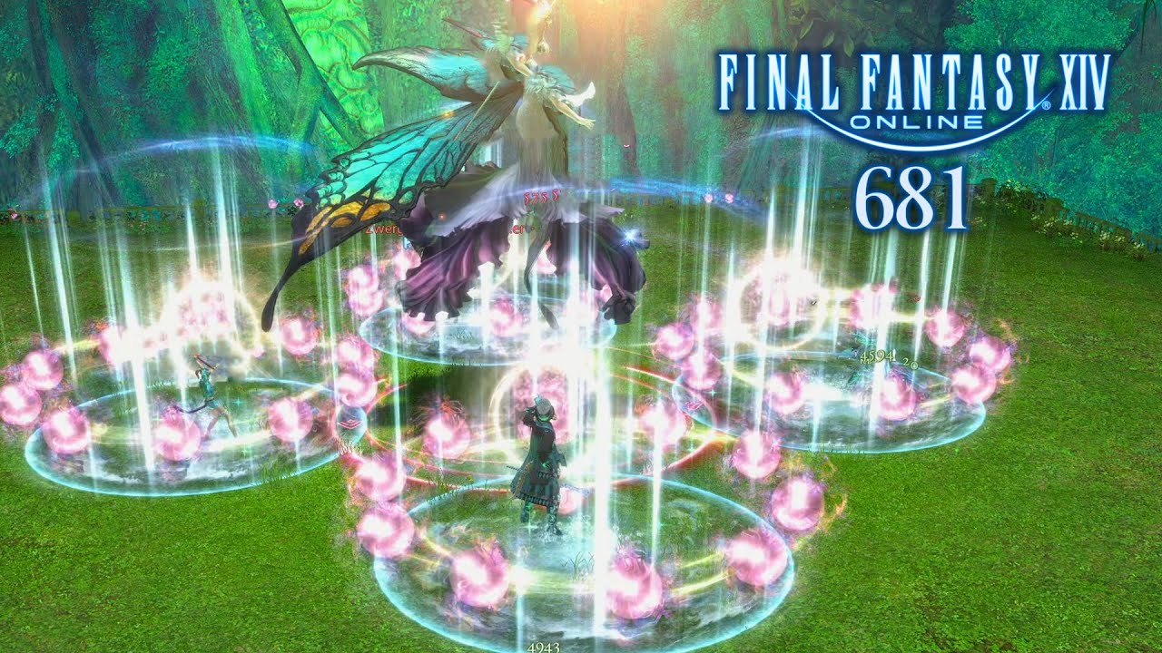 Final Fantasy XIV #681 - Die Vier gegen Titania - YouTube