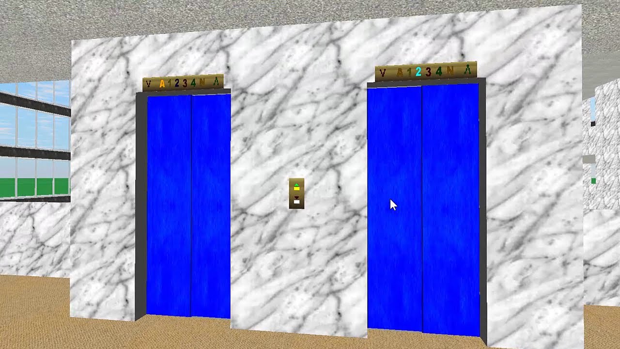 [Skyscrapersim] Dover, Hangerfoodle, Mini & OTIS Elevator at Elevator Museum - YouTube