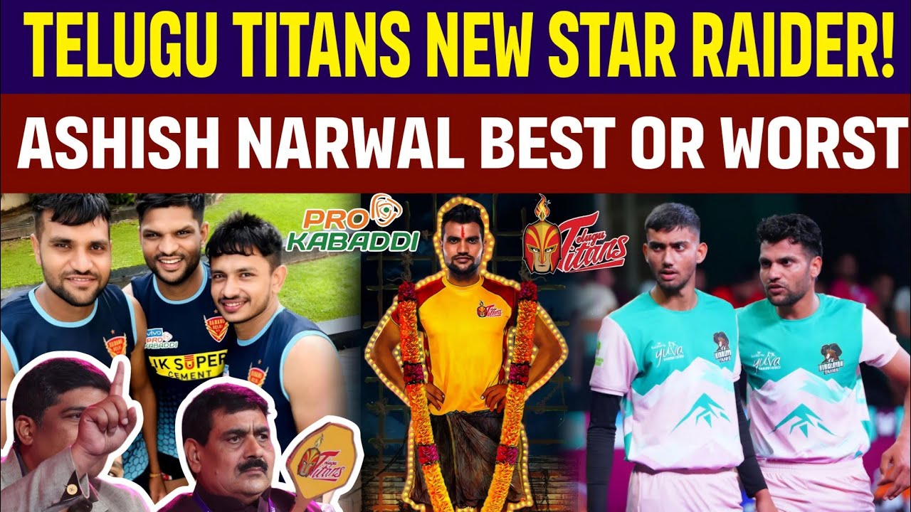 Telugu Titans' New Raider Ashish Narwal: What to Expect in PKL 11 ...