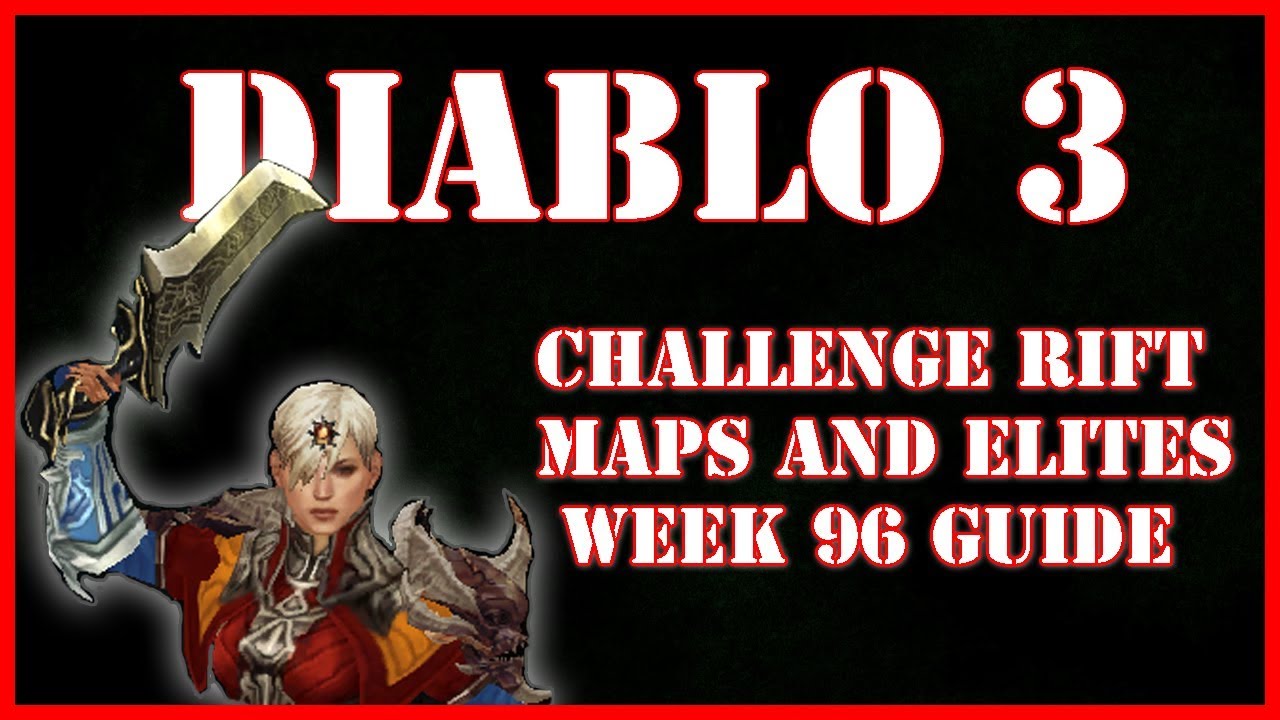 Week 96 Diablo 3 Challenge Rift Guide Tempest Rush Monk - YouTube