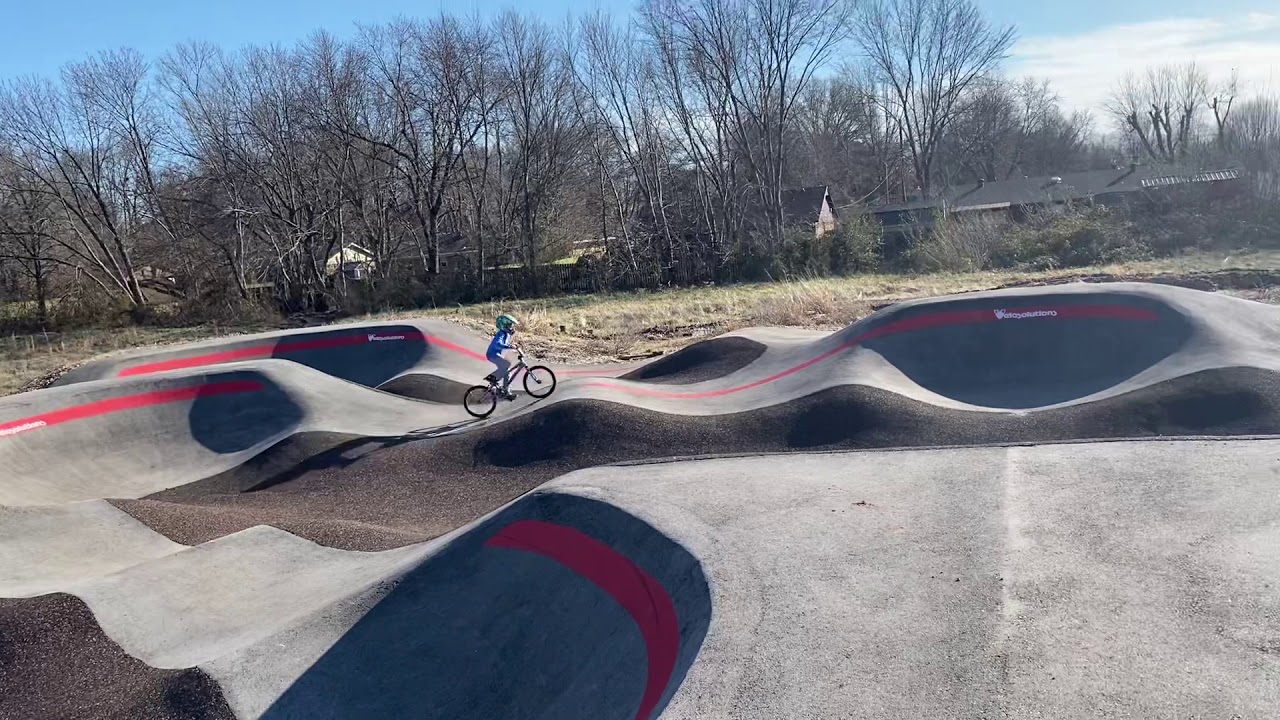 Undisclosed pump track location NWA - YouTube