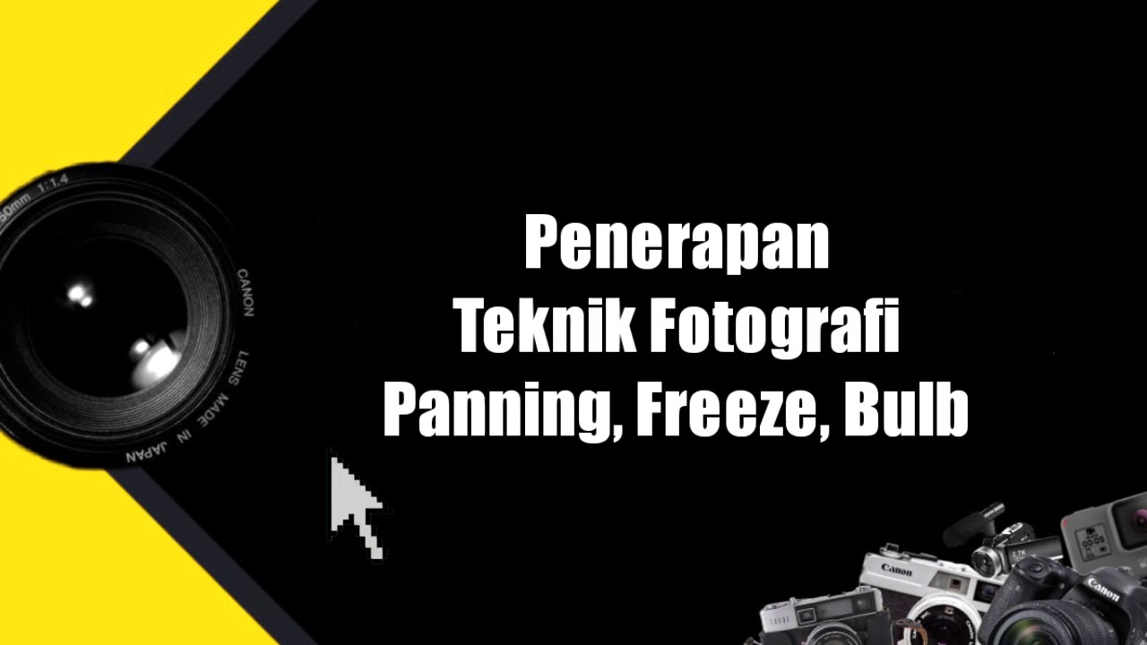 Teknik Fotografi Panning, Freeze, dan Bulb - YouTube