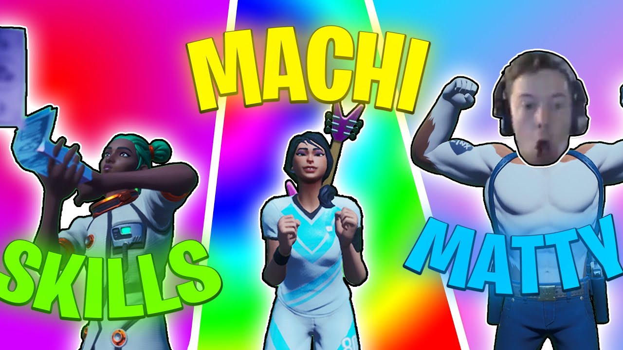 I 1v1'd Famous fortnite TRICKSHOTTERS... (Machi, Anvieh, Skills, etc ...