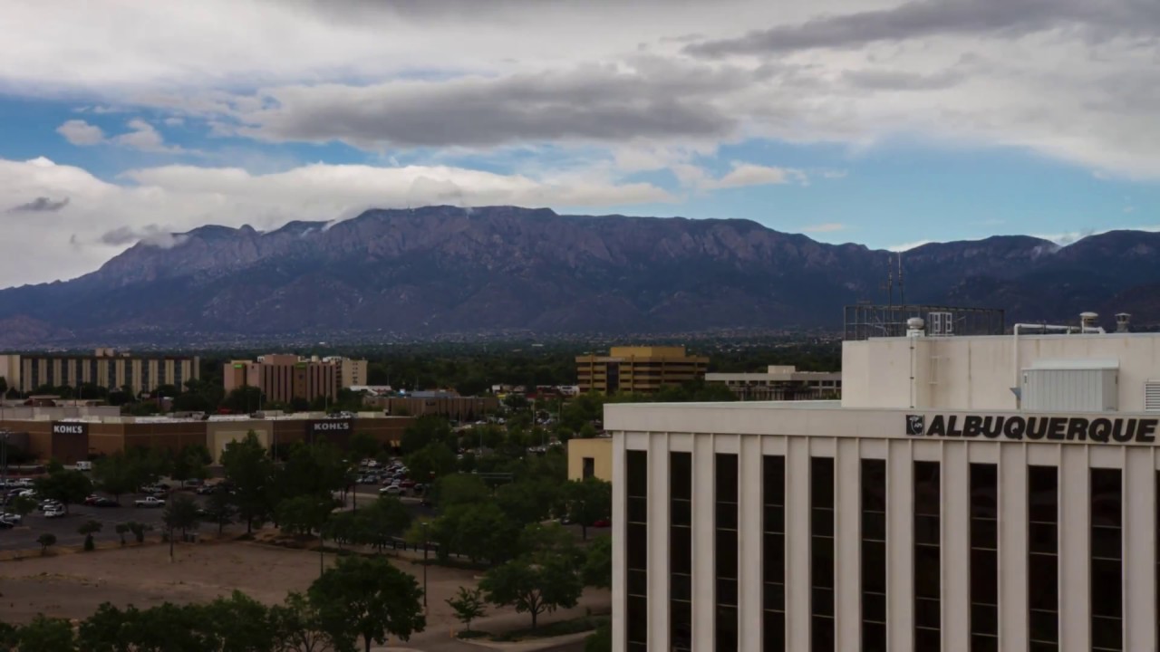 Albuquerque Rain Storm Timelapse - YouTube