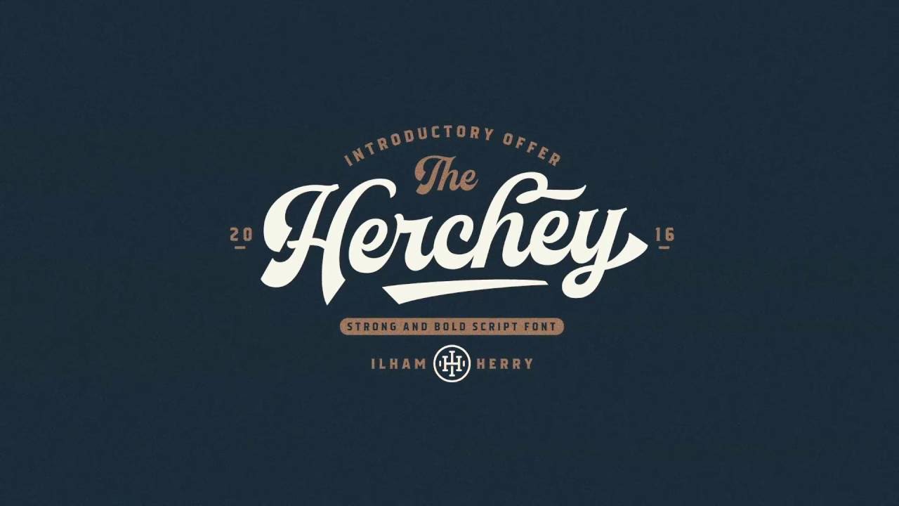 Herchey Script font cel animation - YouTube
