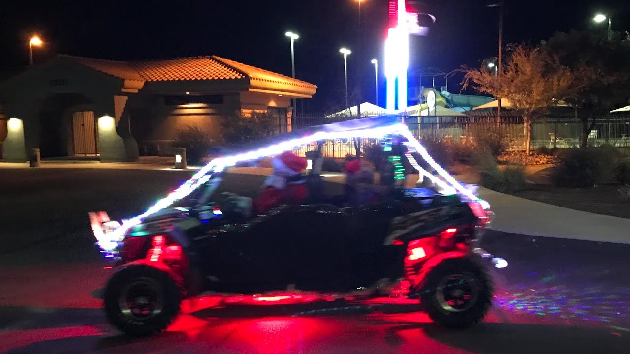 Red Rock's Christmas Light Ride - YouTube