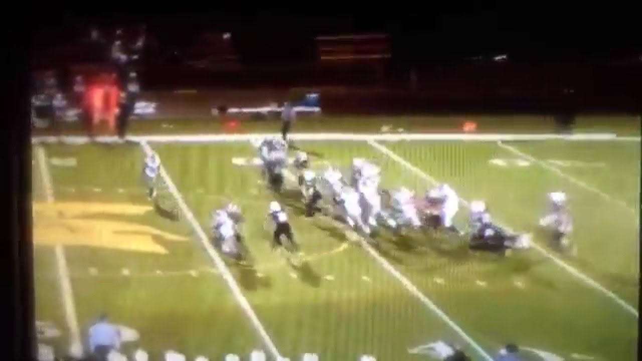 Logan Mandeville 8th grade football highlights, RB and S, Eastern ...