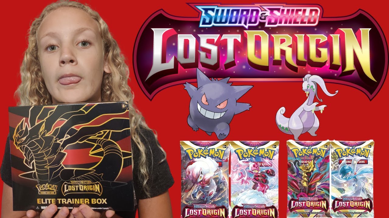 Lost Origin Elite Trainer Box Pokémon cards! - YouTube