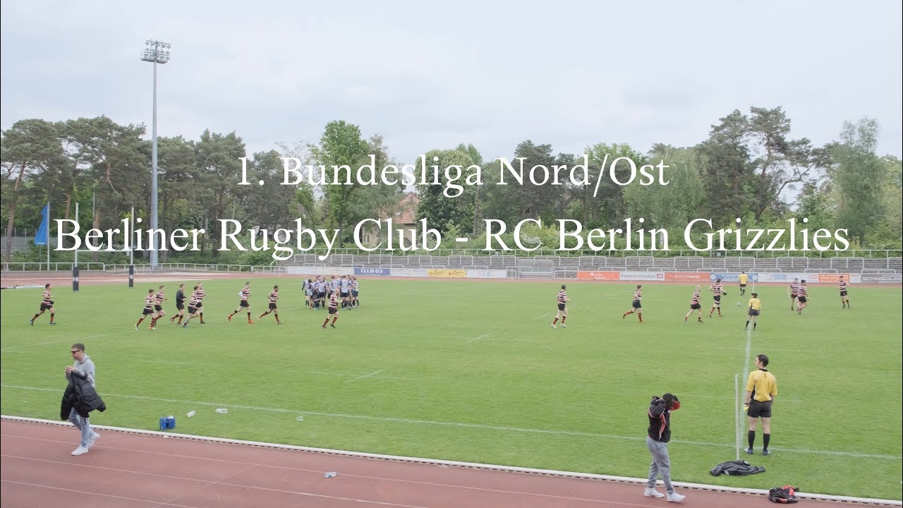 1. Rugby Bundesliga: Berliner Rugby Club - RC Berlin Grizzlies * - YouTube