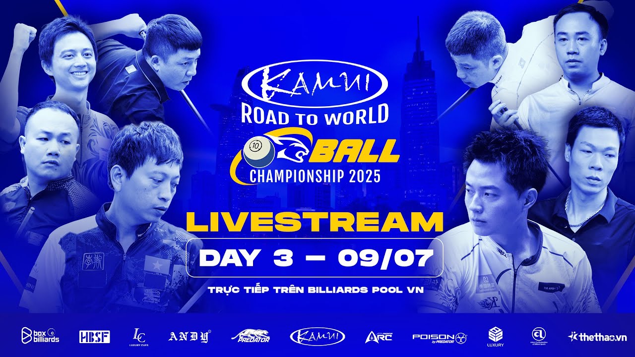 Dương Quốc Hoàng vs KUO Po-Cheng 郭柏成｜2025 Kamui Road To World 10-Ball ...