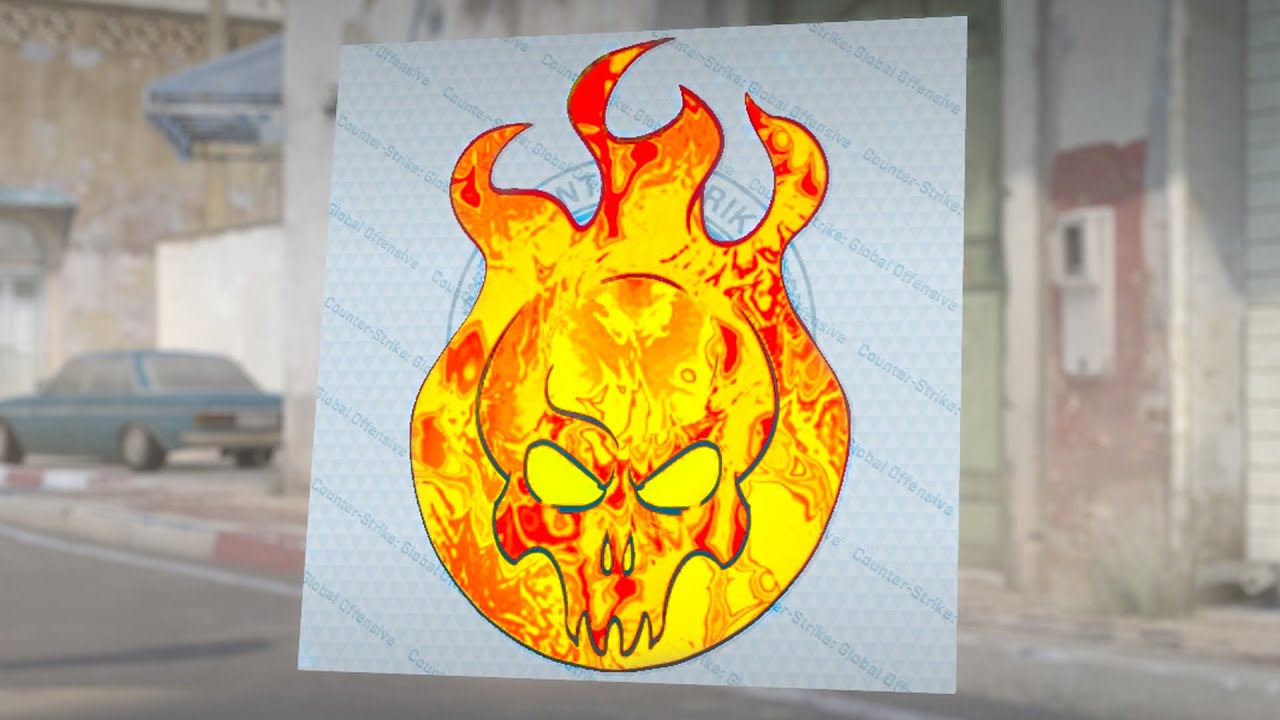 CS2 Updated INCINERATION Holo Sticker - YouTube