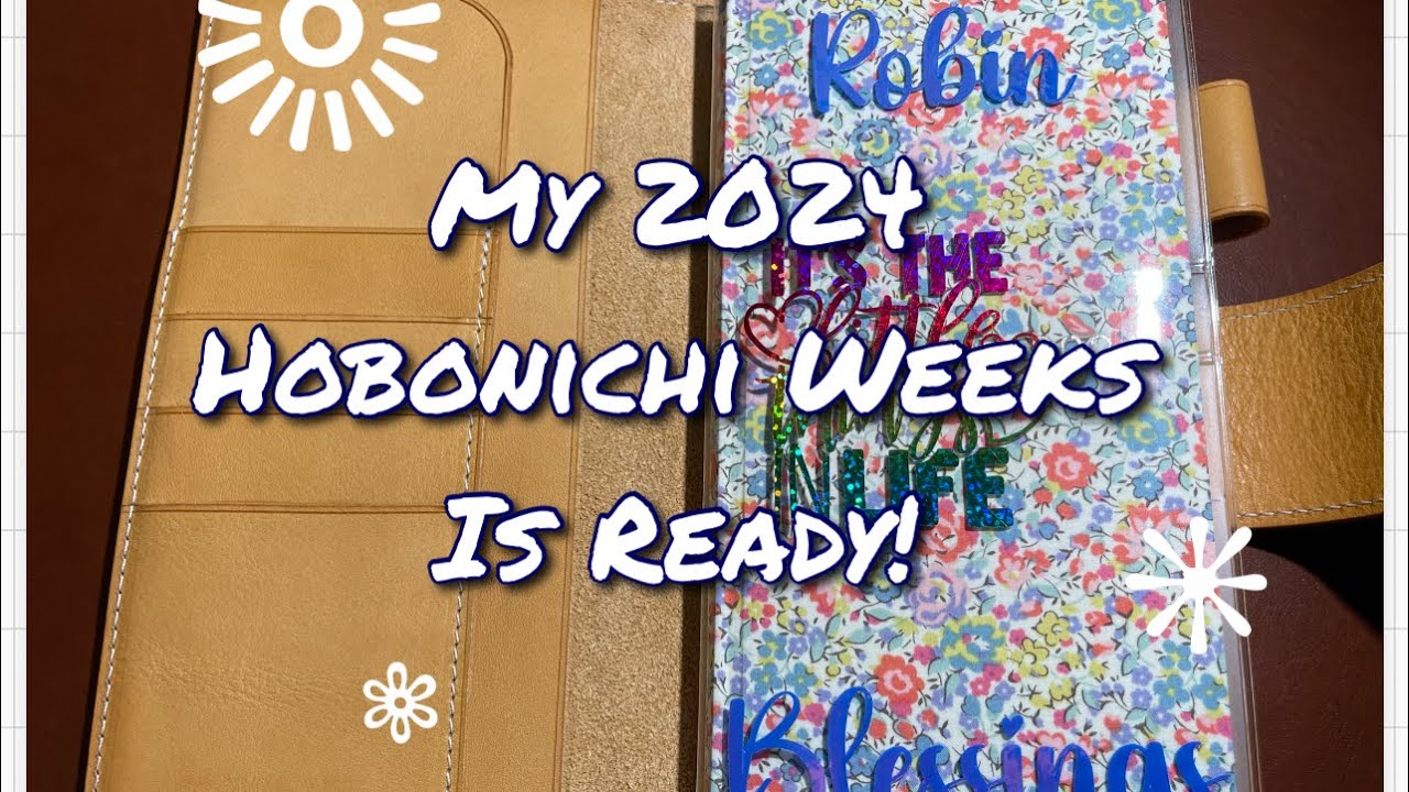 2024 Hobonichi Weeks Set Up | Flip Through - YouTube