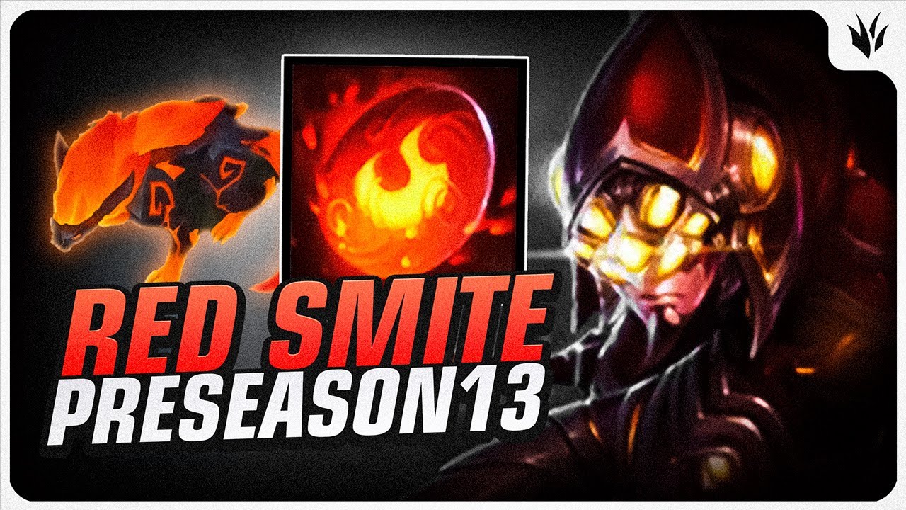 MASTER YI RED SMITE PRESEASON 13! - YouTube