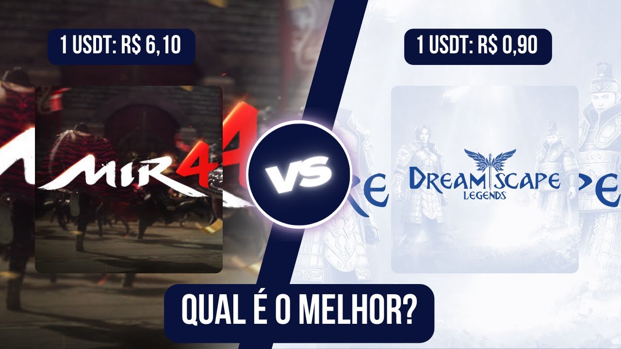DREAMSCAPE X MIR4 GLOBAL - QUAL É O MELHOR PARA 2025? - YouTube