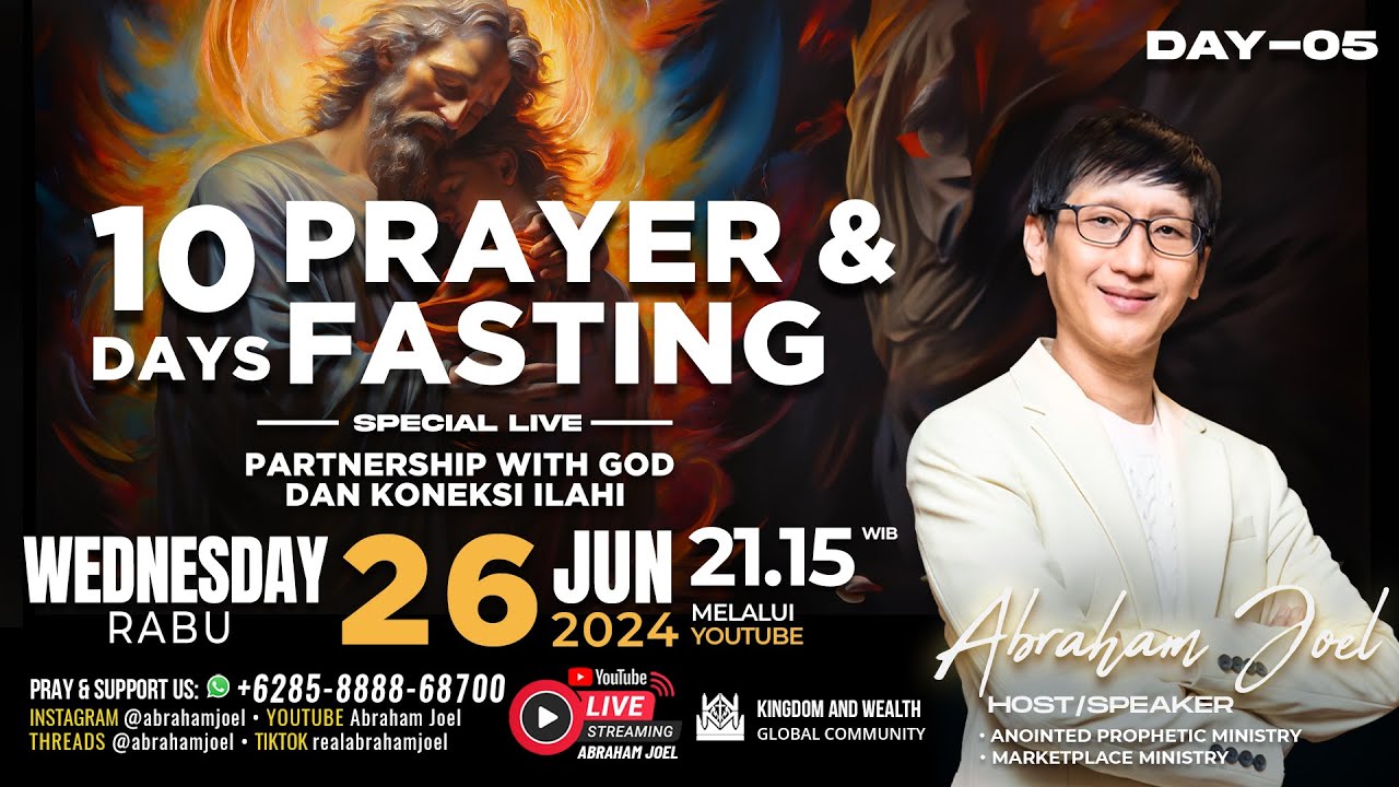 DAY : 5 PROPHETIC NIGHT #10DAYSPRAYERANDFASTING : PARTNERSHIP WITH GOD ...