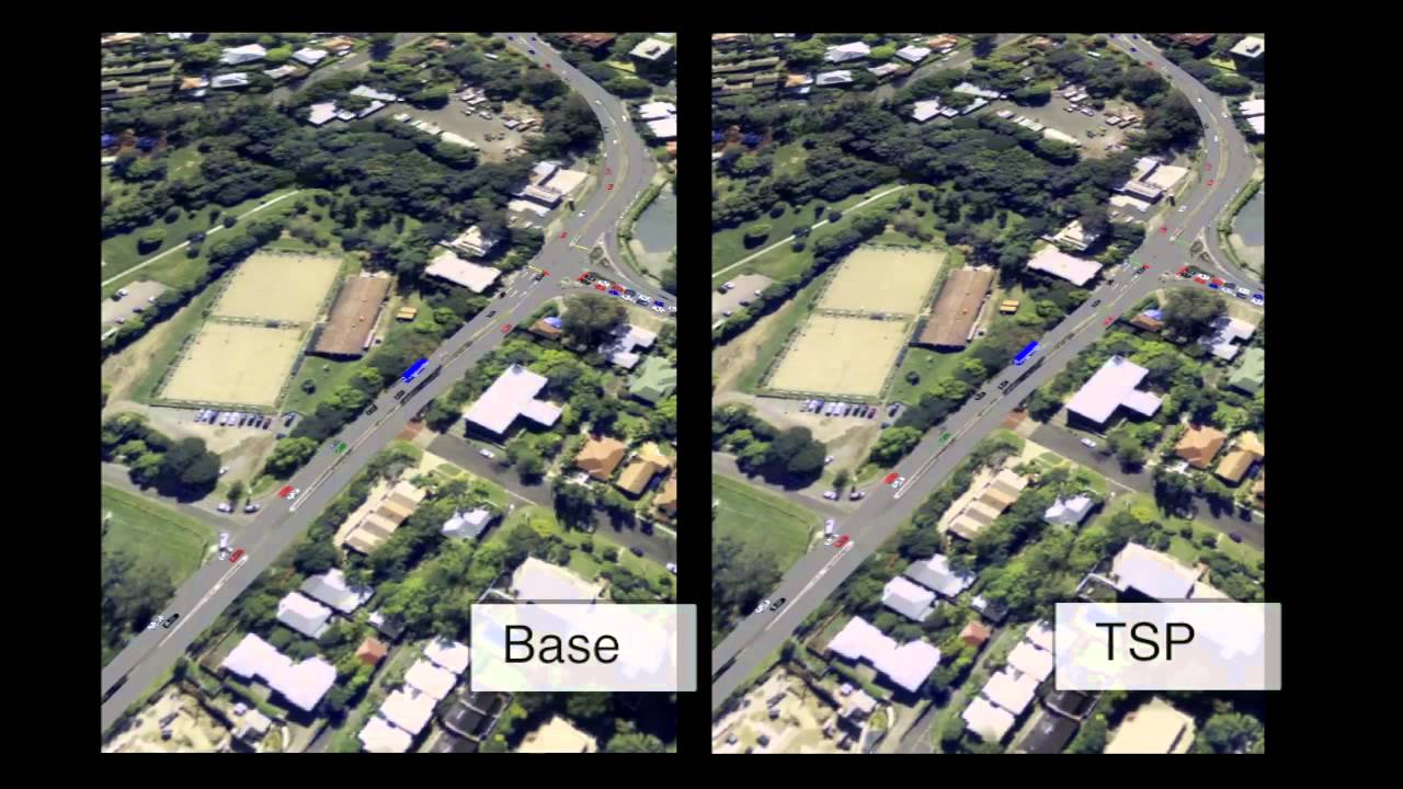 The Effect of Transit Signal Priority on bus Intersection - YouTube