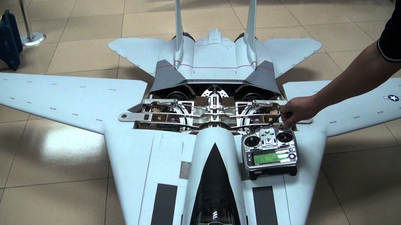 FEJ F-14 wing move operating.MTS - YouTube