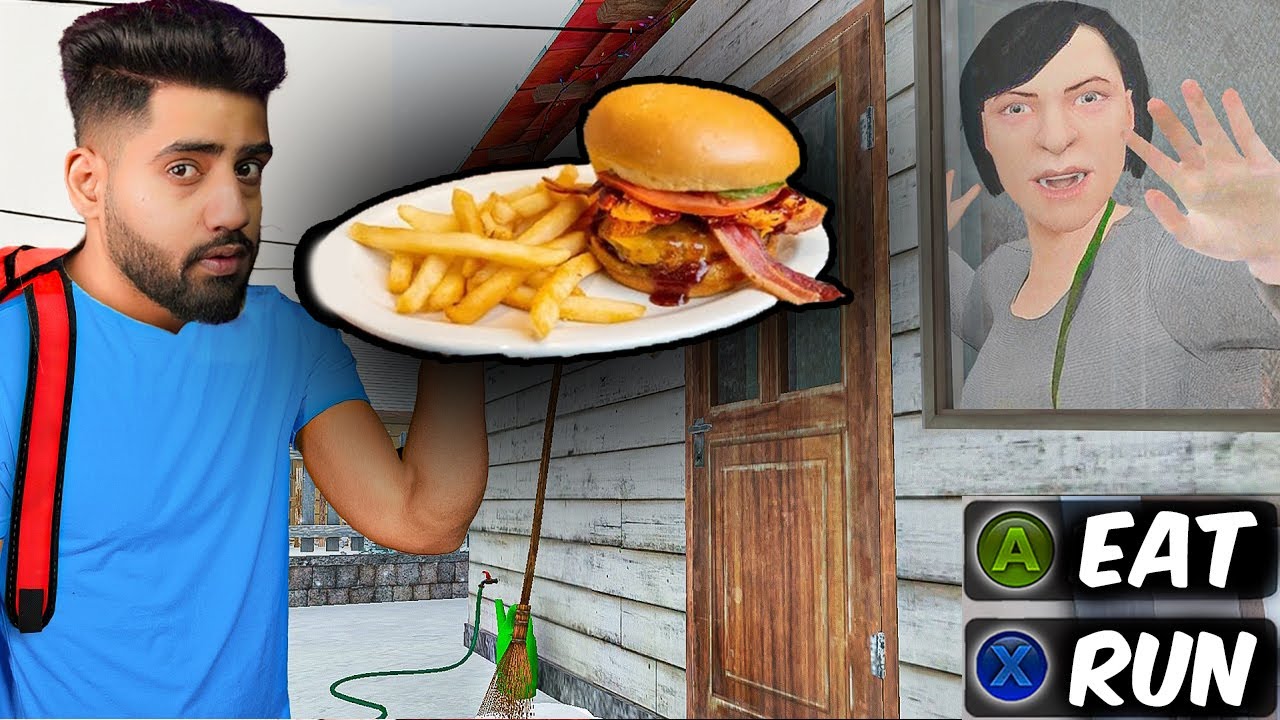 Eating All Food And Escape in Schoolboy Runaway Challenge Mode🤯 - YouTube