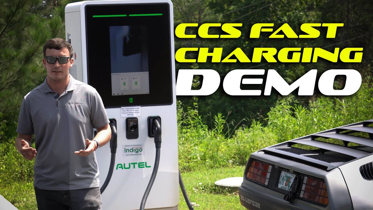 CCS Fast Charging on Ampere's PLUG AND PLAY Atom Drive System - YouTube