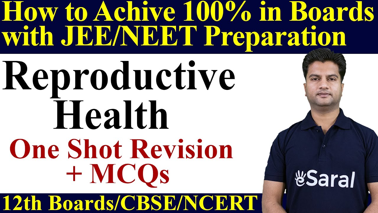 Reproductive Health Class 12 Biology One Shot Revision Ncert Cbse