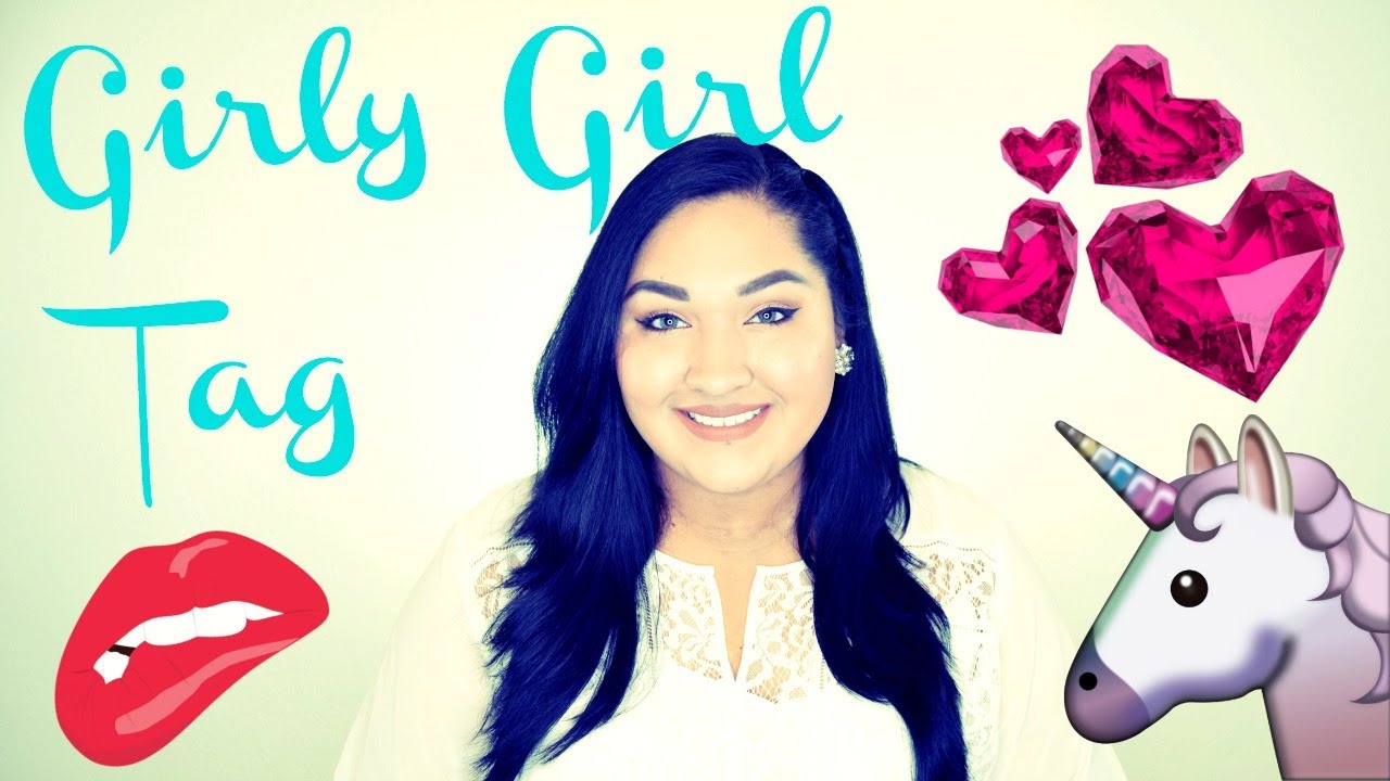 Lipsticks, unicorns, tampons | Girly Girl Tag - YouTube