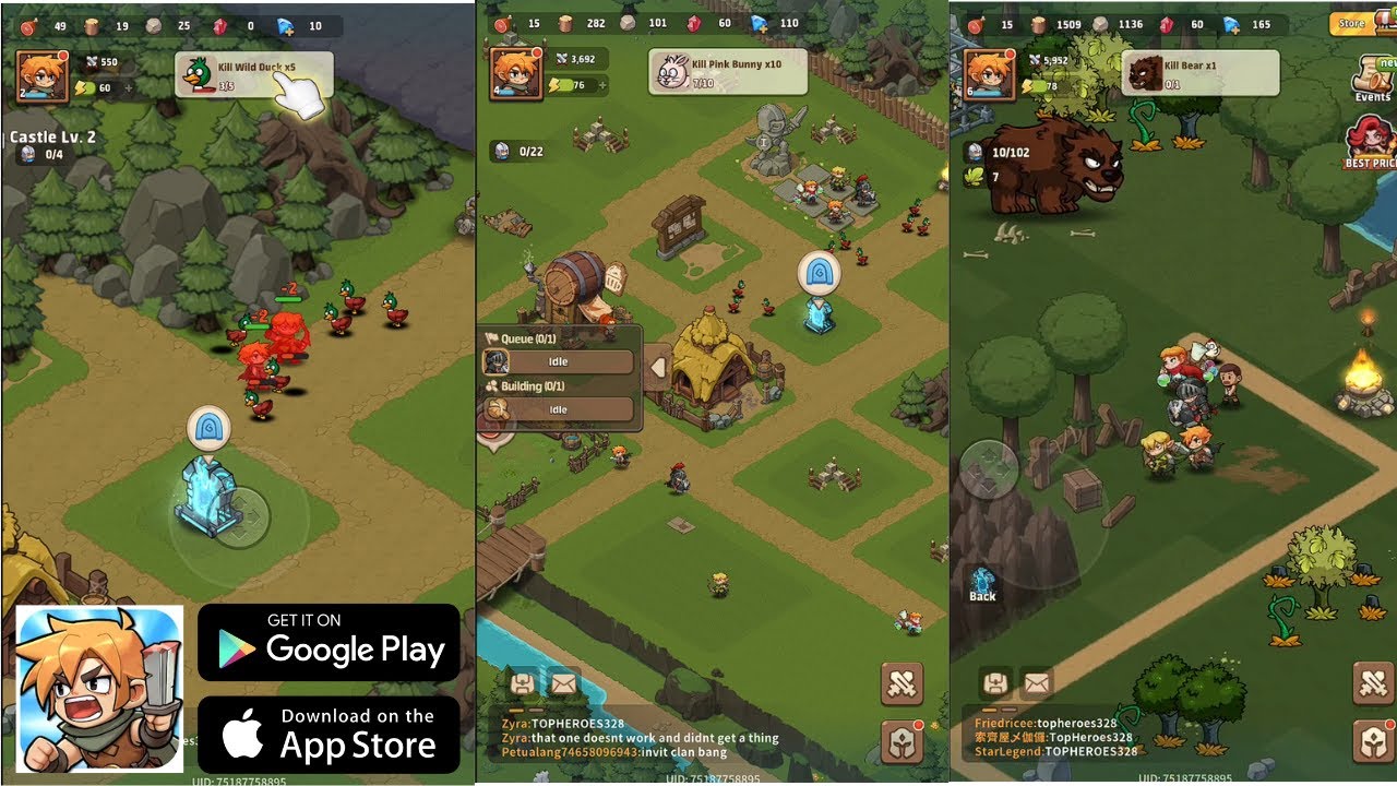 Top Heroes Gameplay [ANDROID/iOS] - YouTube