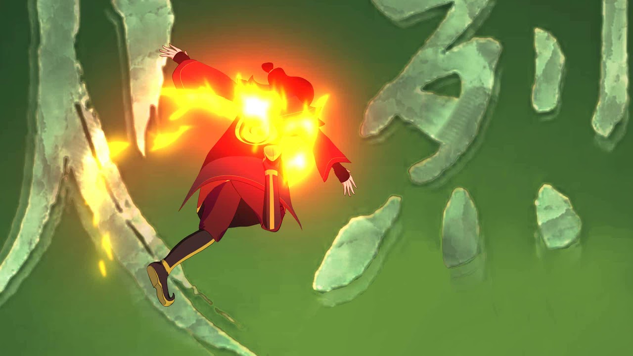 Hei-Ran Rise of Kyoshi. Introduction animation without backlighting ...