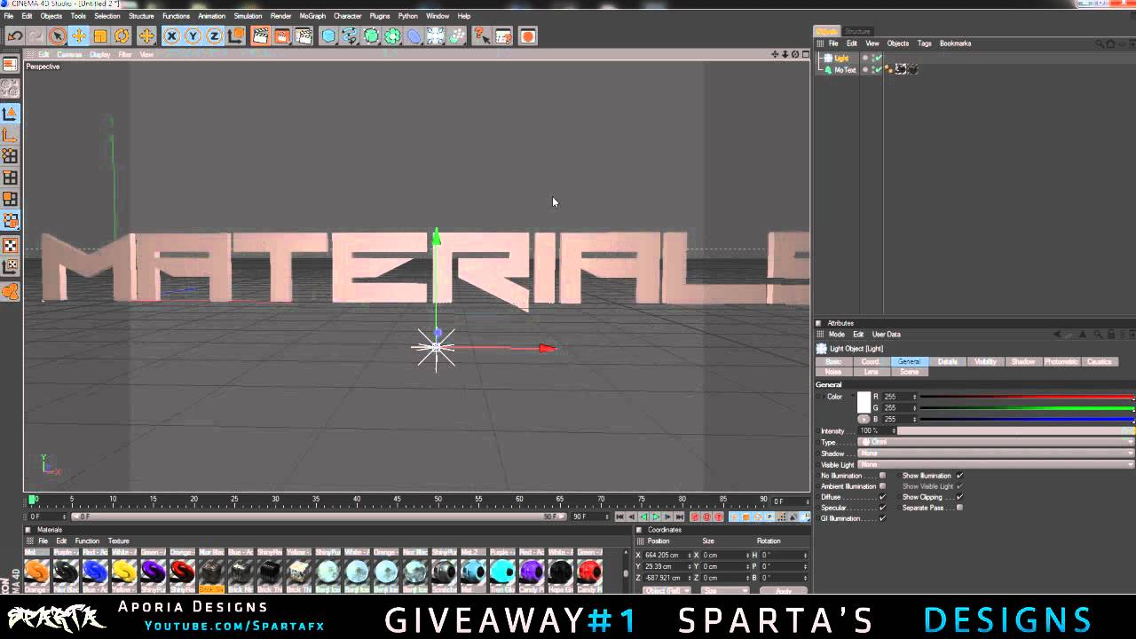 Giveaway Huge C4D Material Pack - YouTube