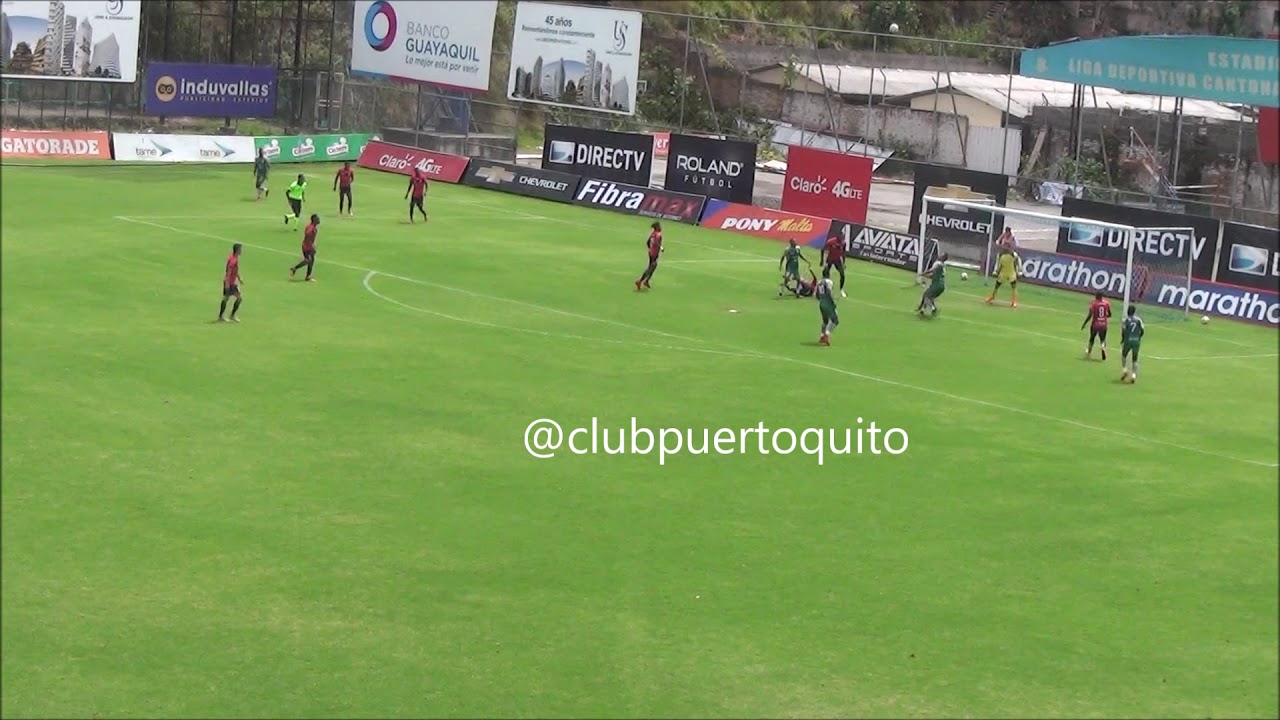 Gol de Eder Valencia de Club Puerto Quito a Clan Juvenil - Serie B ...