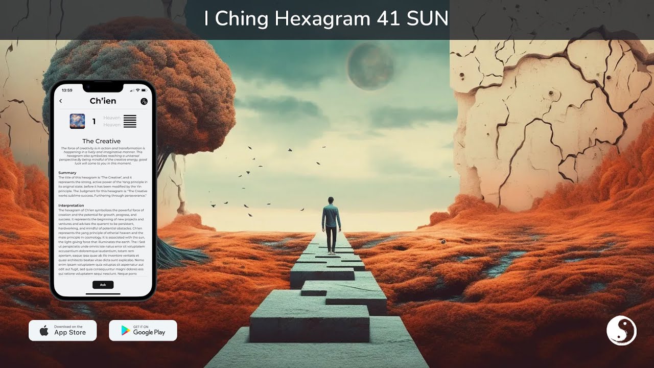 I Ching Hexagram 41 SUN - YouTube