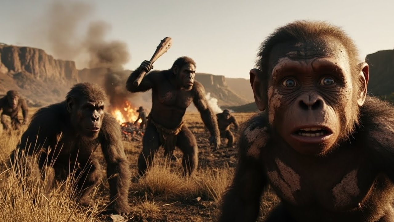 Life 46 Million Years Ago | The Fire Tribe Versus the Mountain Beasts ...