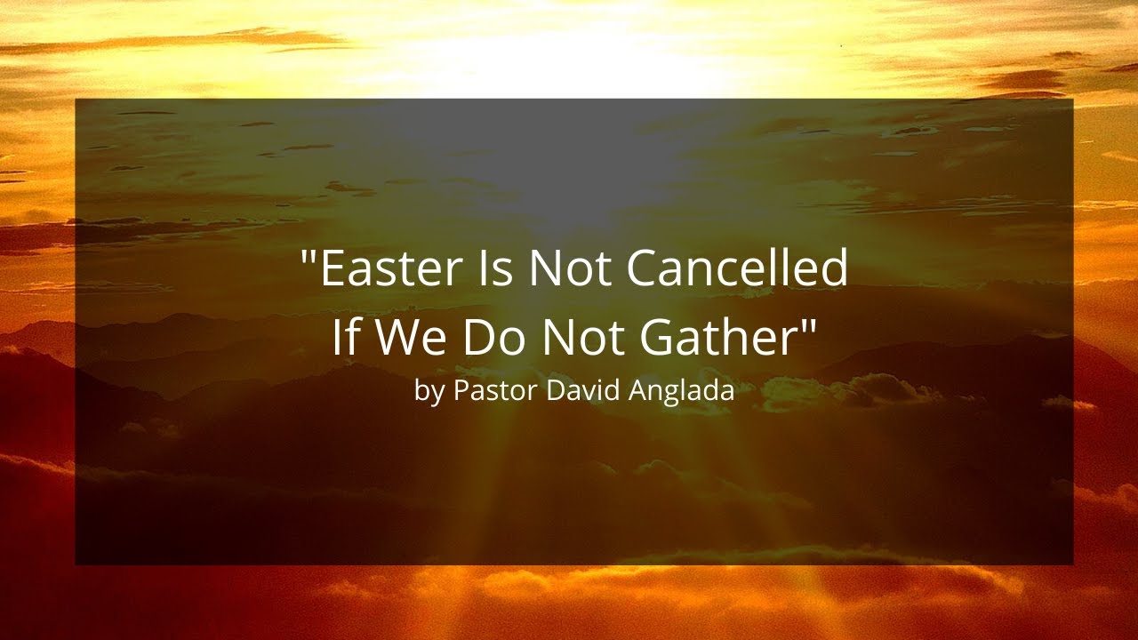 Easter Sunday Message - YouTube