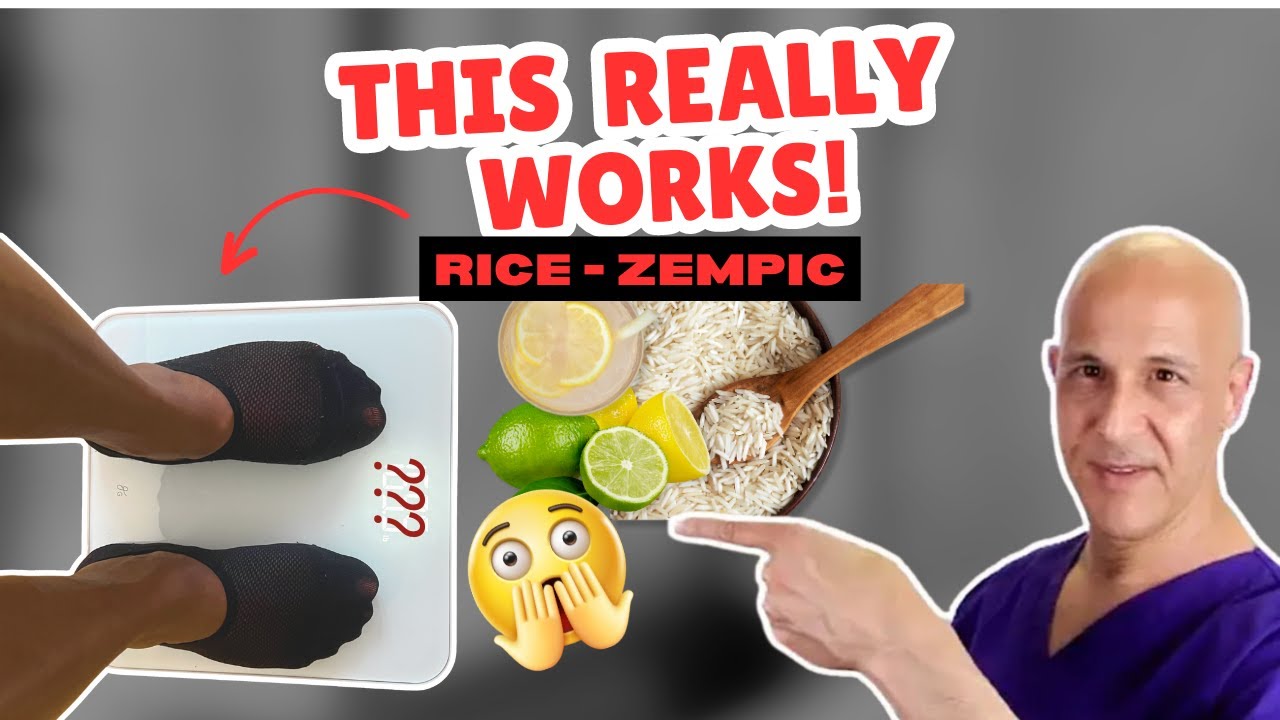 I Tried Dr. Mandell’s 10x Better Fat Burner Rice Zempic! - YouTube