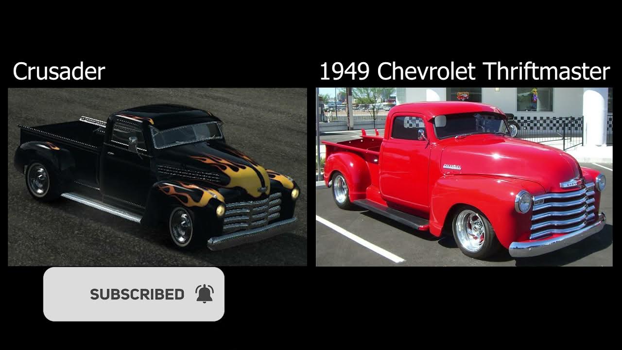 FlatOut Ultimate Carnage's cars vs real life cars - YouTube