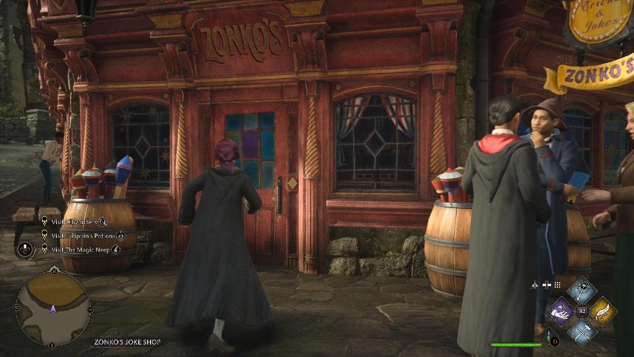 Hogwarts Legacy: Zonko's Joke Shop - YouTube