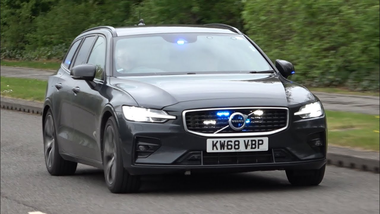 Merseyside Police, Unmarked Volvo V60, Driver Training Unit (DTU) on a ...