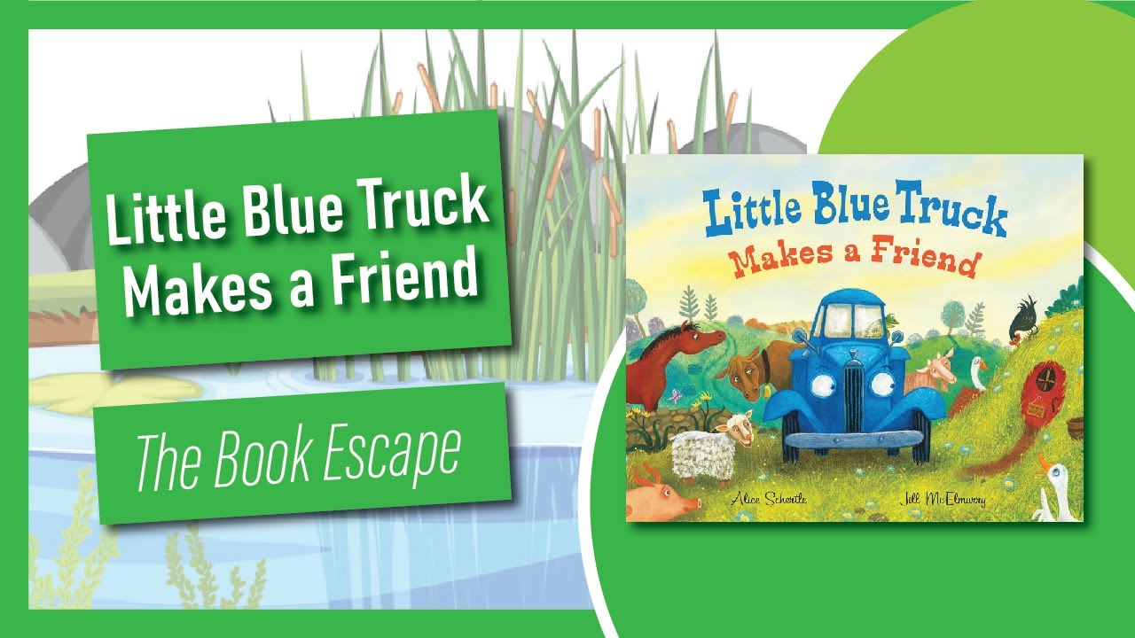 Little Blue Truck Makes a Friend | Kids book read aloud - YouTube