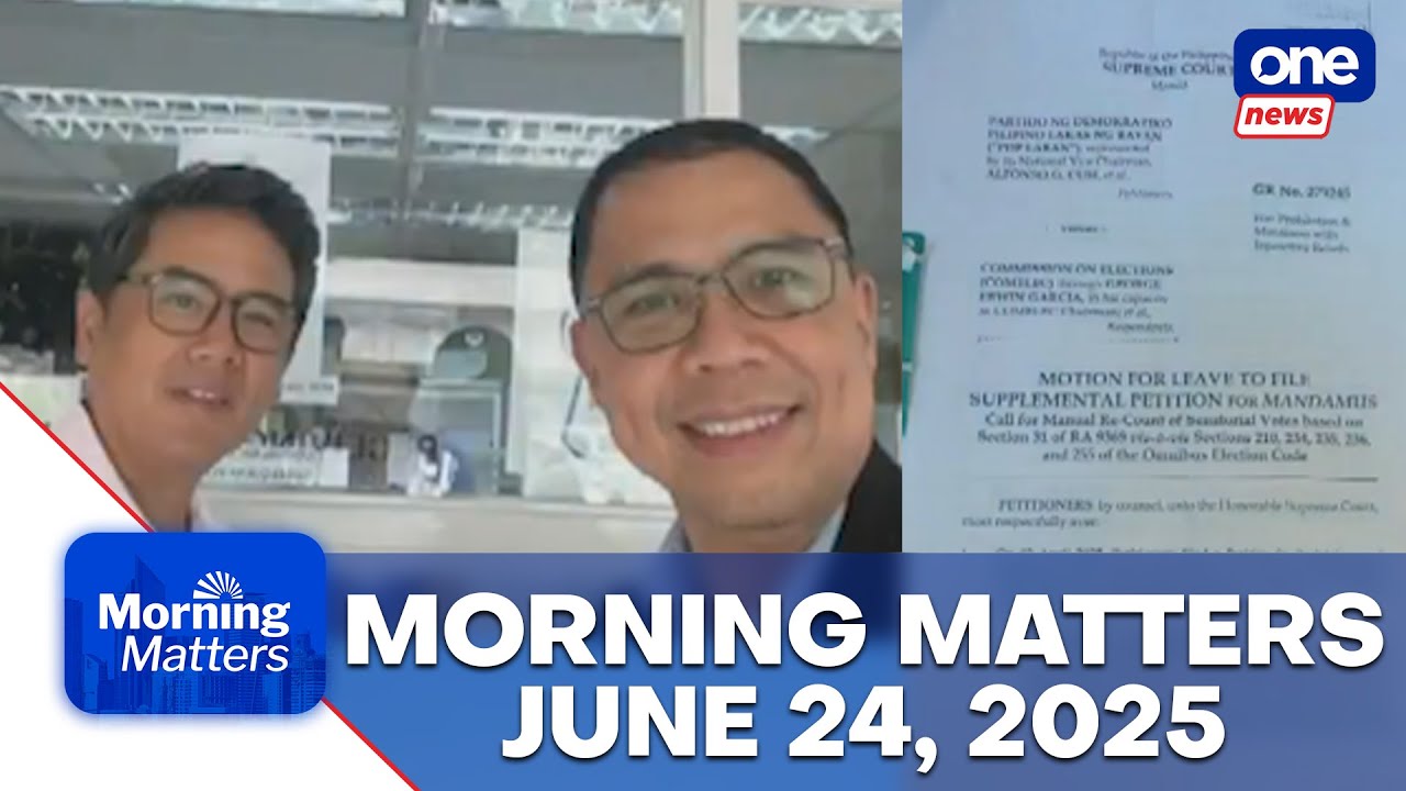PDP-Laban seeks manual recount of 2025 Senate race votes | Morning ...