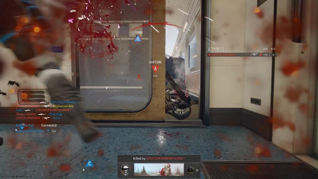Call of Duty bullet train - YouTube