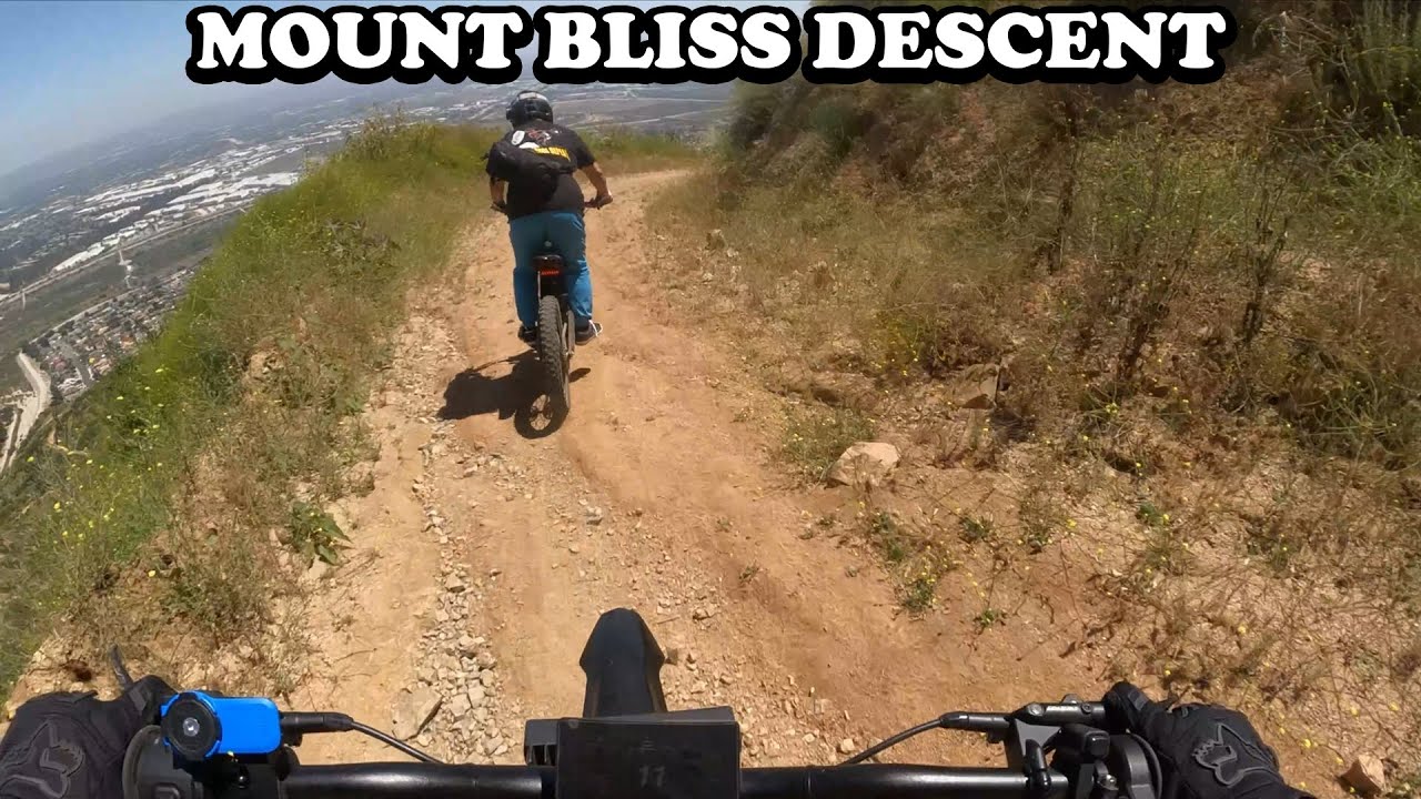 Descending Mount Bliss with Jim from Surronster | E Ride Pro SS | Part 2 - YouTube