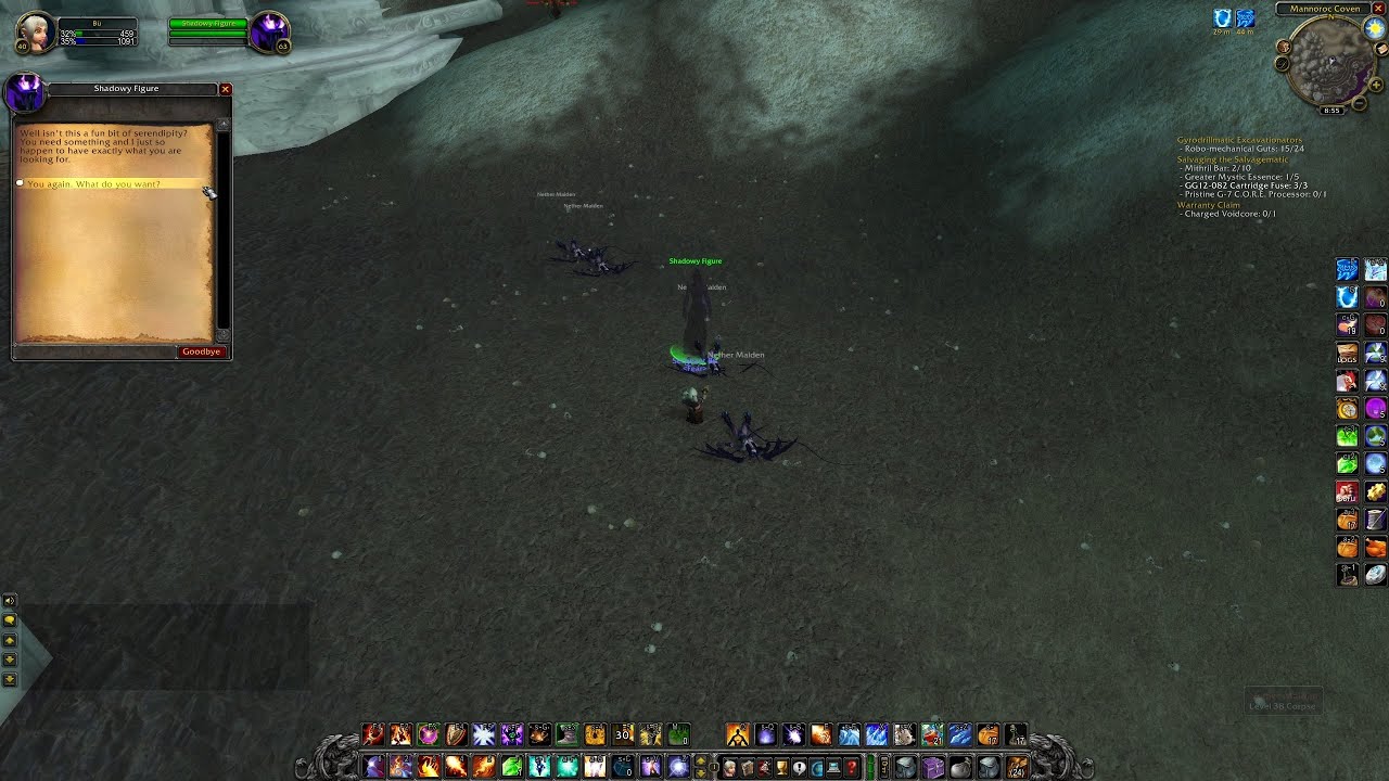 Mote of Darkness - from where to get, WoW SoD (How to spawn Shadowy ...