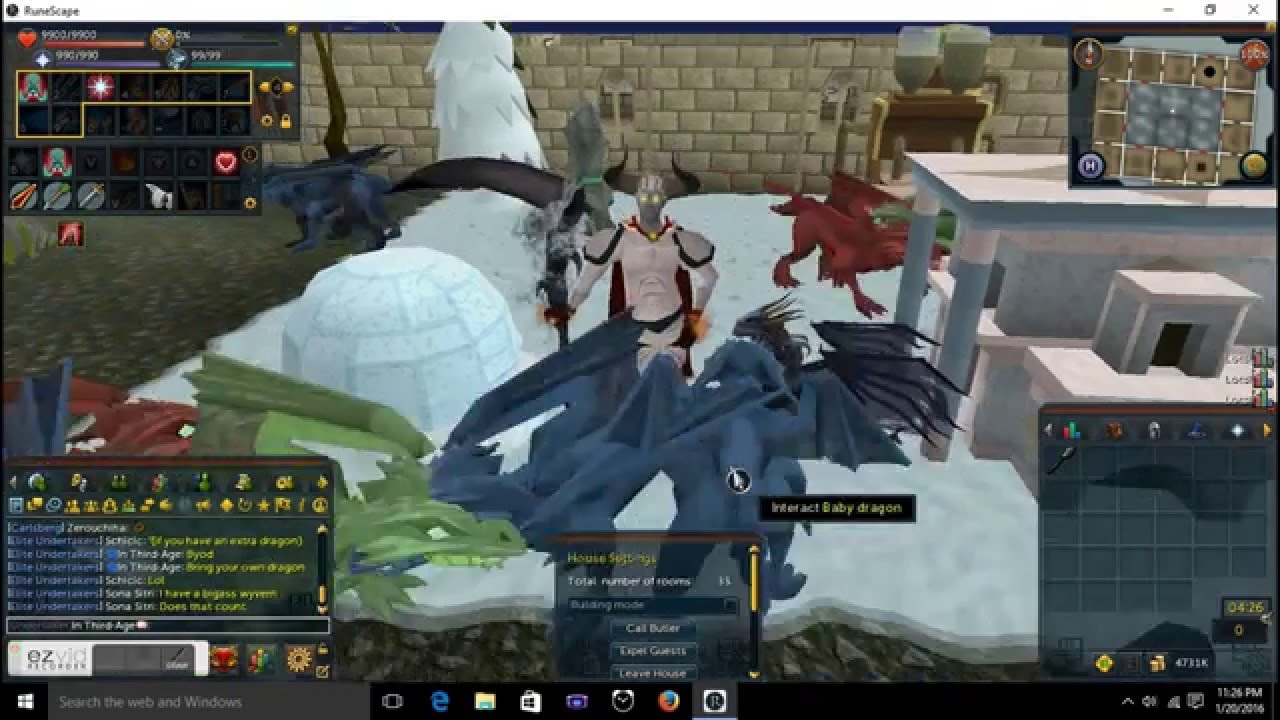 a tour of the coolest house in runescape - YouTube