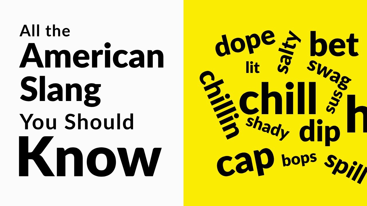 150 American Slang Words You Need to Know #slang # ...