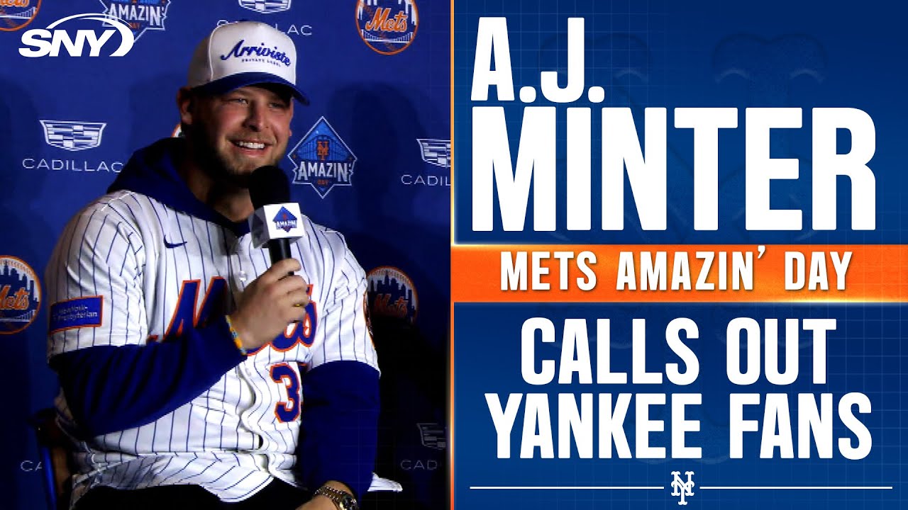 A.J. Minter says Mets fans 'get baseball' not like on 'the other side ...